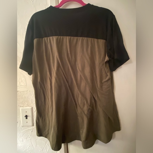 Amazon | Tops | Amazon Xxl Tee Fits Like An Xl Army Green Black Guc | Poshmark